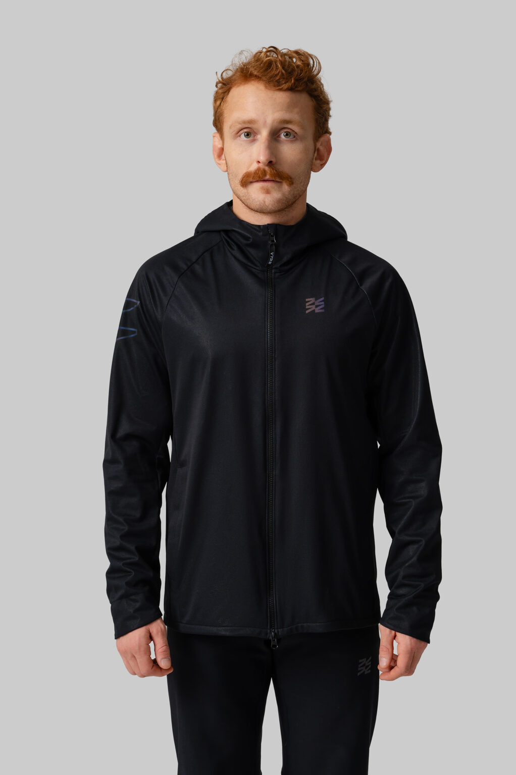 Мужская Беговая Ветровка Practice Black — veter.cc