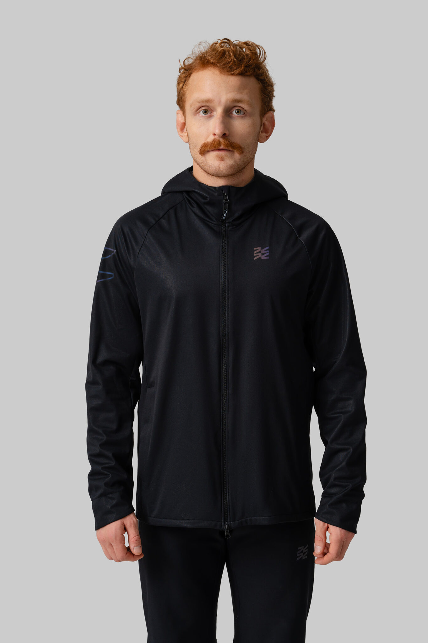 Мужская Беговая Ветровка Practice Black — veter.cc