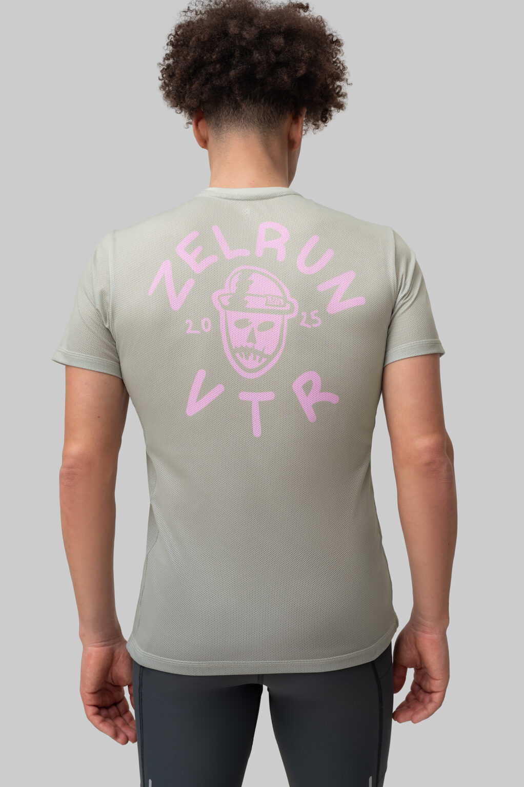 Мужская Беговая Футболка VTR x ZELRUN Voodoo Dude Pink — veter.cc