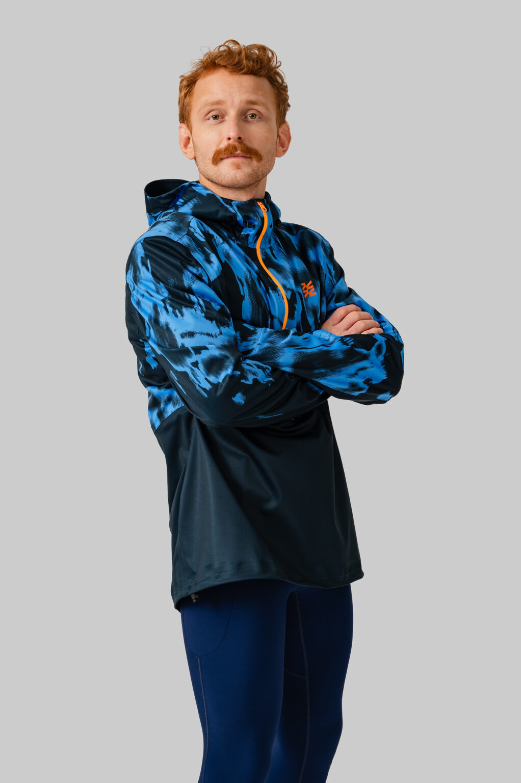 Мужской Беговой Анорак Practice Lava Frost — veter.cc