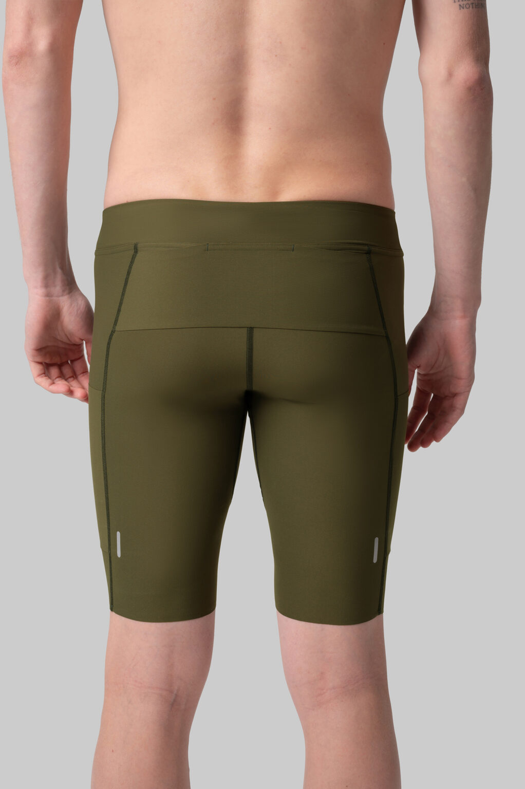 Мужские Беговые Халф-тайтсы Cargo Olive — veter.cc