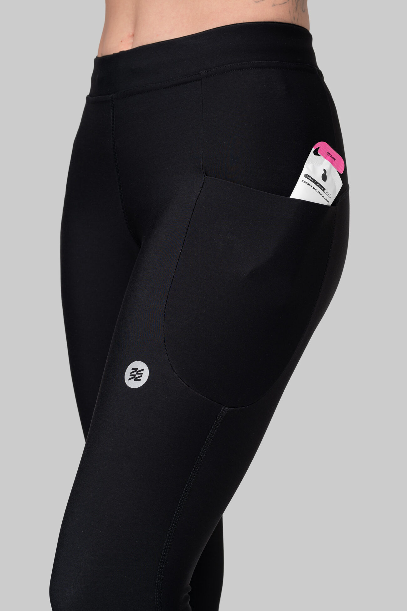 Женские Утеплённые Беговые Тайтсы Practice Black — veter.cc