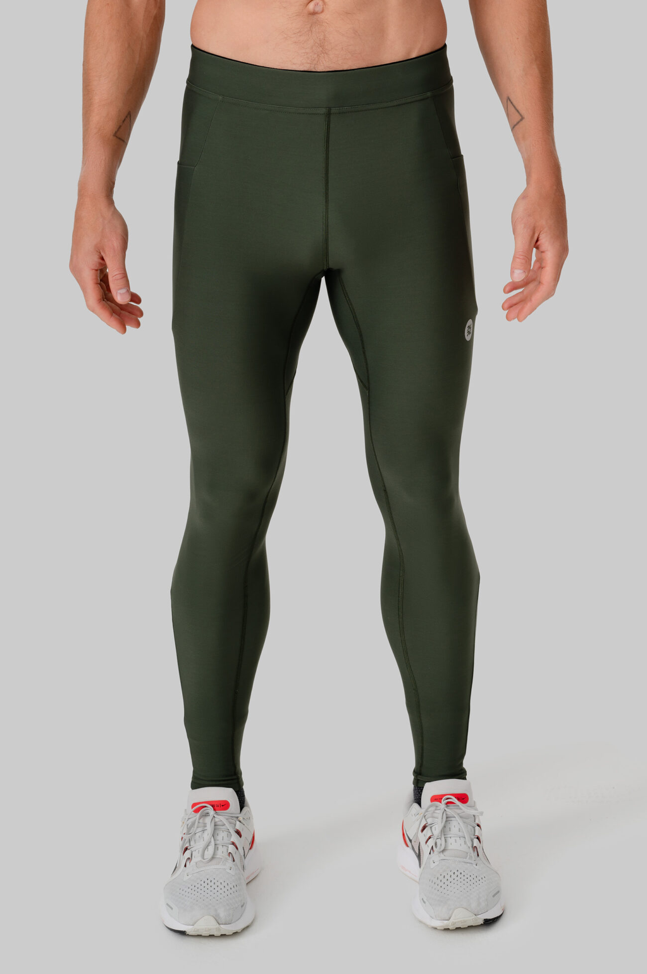 Мужские Утеплённые Беговые Тайтсы Practice Deep Depths — veter.cc